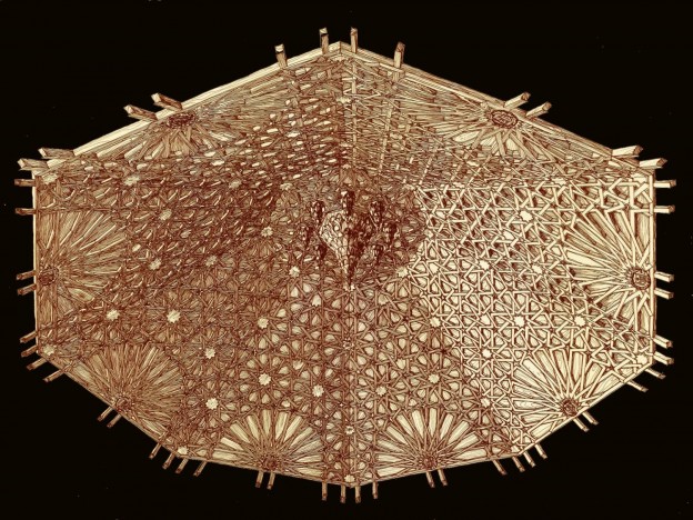 REPRESENTACIÓN DE UNA ARMADURA DE LACERIA | Enrique Nuere